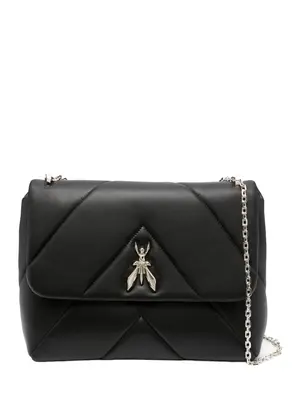Patrizia Pepe Fly Quilted Shoulder Bag - Black