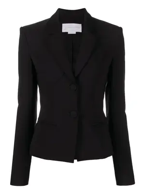 GENNY Single-breasted Blazer - Black