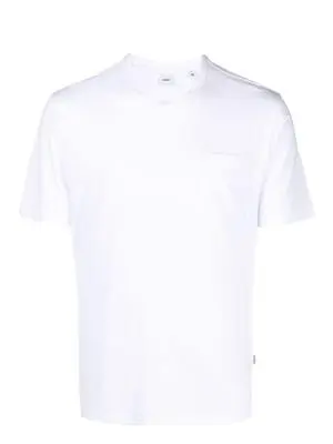Aspesi Logo-patch Jersey T-shirt - White