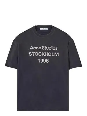 Acne Studios Logo T-shirt - Black
