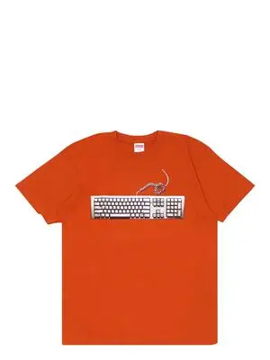Supreme Keyboard Tee 'rust - Orange
