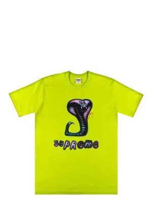 Supreme Snake Tee 'bright Green' Green