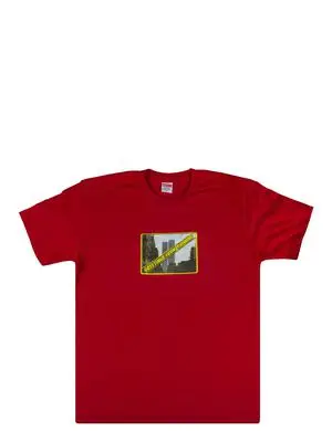 Supreme Greetings From Ny T-shirt - Red