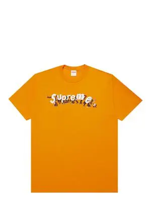 Supreme Apes Printed Tee - Orange