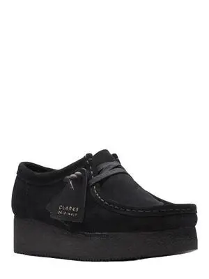 Clarks Wallacraft Bee Platform Driving Shoe - Black Sde