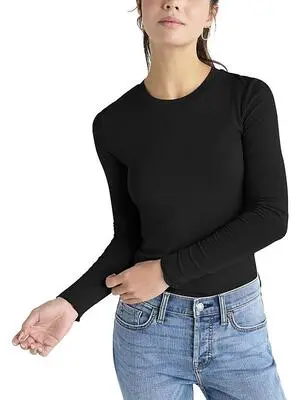 Splendid Long Sleeve Tee - Black