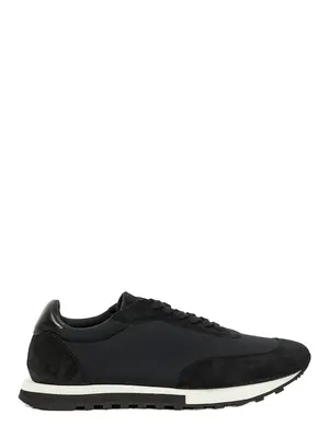 THE ROW Owen Runner Sneakers - Black