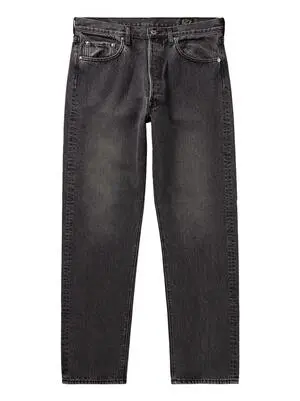 ORSLOW 105 Straight-leg Jeans - Black
