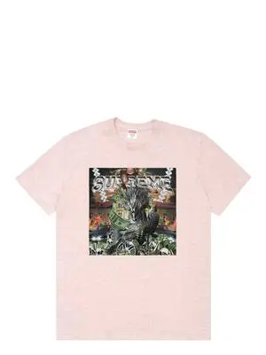 Supreme Dragon Tee 'heather Pink' Pink