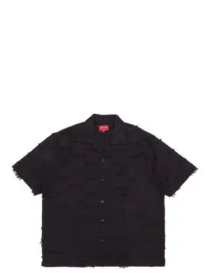 SUPREME Patchwork Short-sleeve Shirt 'black'