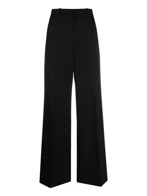 LANVIN Wide-leg Tailored Trousers - Black