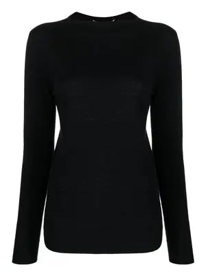 TIBI Tibi Long-Sleeved Jersey T-Shirt