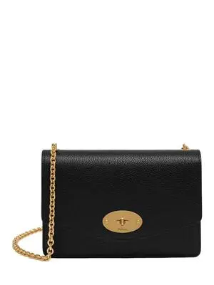 Mulberry Small Darley - Black Small Classic Grain