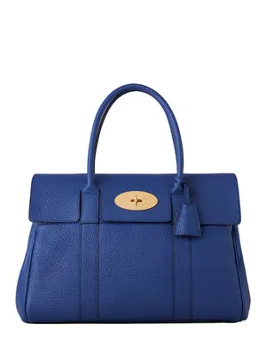 Mulberry Bayswater Shoulder Bag Pigment Blue