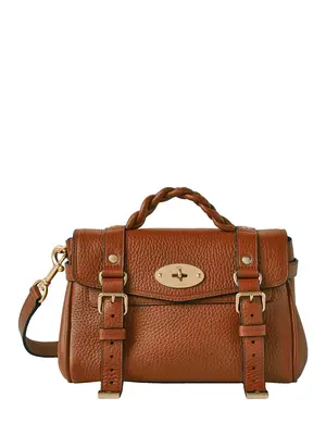 Mulberry Mulberry Mini Alexa Satchel Bag Chestnut