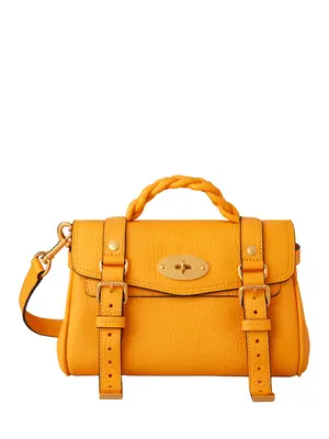 Mulberry Mulberry Mini Alexa Satchel Bag Double Yellow