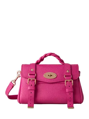 Mulberry Mulberry Mini Alexa Satchel Bag Mulberry Pink