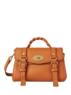 Mulberry Mulberry Mini Alexa Satchel Bag Sunset