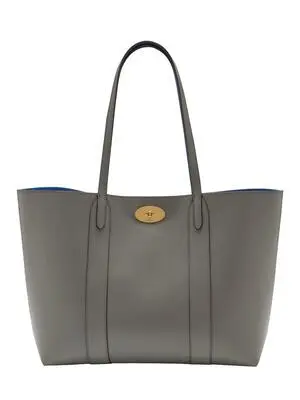 Mulberry Bayswater Tote Charcoal Small Classic Grain