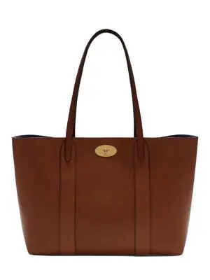 Mulberry Bayswater Tote Oak Small Classic Grain Leather