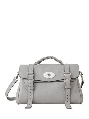 Mulberry Mulberry Alexa Satchel Pale Grey