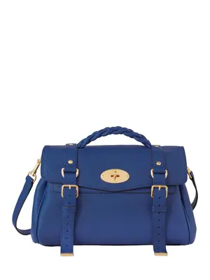 Mulberry Mulberry Alexa Satchel Pigment Blue