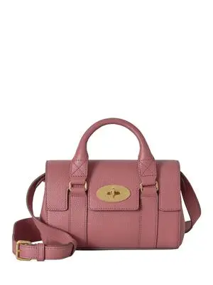 Mulberry Mini Bayswater - Pink Scrumpy Small Classic Grain