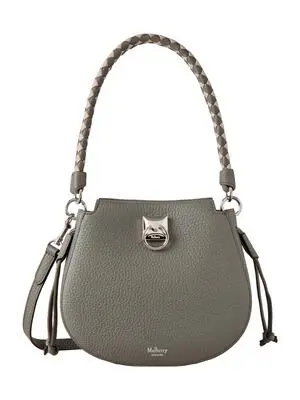 Mulberry Mini Iris Hobo Charcoal Heavy Grain