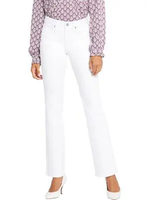 NYDJ Barbara Bootcut Jeans - Optic White