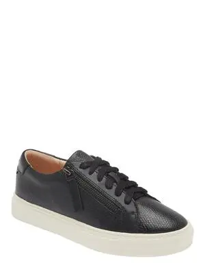 FRANKIE4 Billie Zip Sneaker - Black Reptile