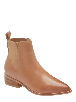 FRANKIE4 FRANKIE4 Nina Pointed Toe Chelsea Boot Tan