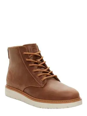 Toms Navira Leather Boots - Tan