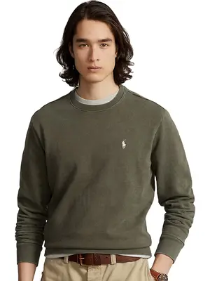 Ralph Lauren Ralph Lauren Loopback Fleece Sweatshirt Canopy Olive
