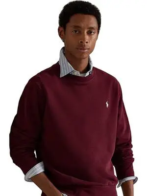 Ralph Lauren Loopback Fleece Sweatshirt - Classic Wine