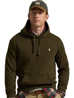 Ralph Lauren Loopback Fleece Hoodie Dark Loden