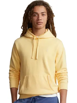 Ralph Lauren Loopback Fleece Hoodie Fall Yellow