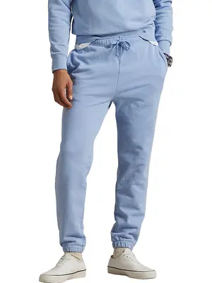 Ralph Lauren Loopback Fleece Sweatpant Chambray Blue