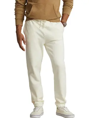 Ralph Lauren Loopback Fleece Sweatpant Clubhouse Cream