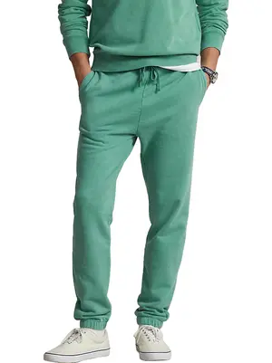 Ralph Lauren Loopback Fleece Sweatpant Fairway Green