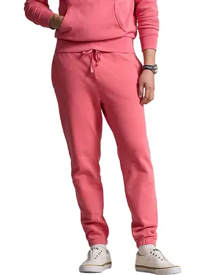 Ralph Lauren Loopback Fleece Sweatpant Pale Red