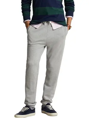 Ralph Lauren Loopback Fleece Sweatpant Spring Heather