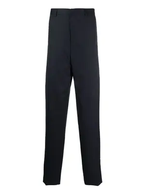 A.p.c. Tapered Wool Trousers - Blue