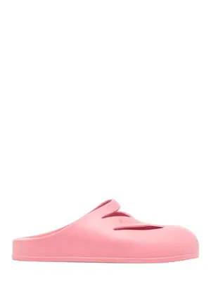 Bally Round-toe Slides - Pink