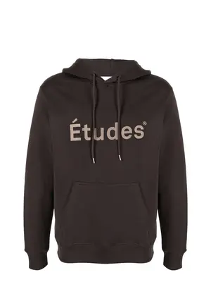 ÉTUDES STUDIO Klein Organic Cotton Hoodie - Brown