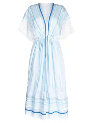 LEMLEM Ruki Striped Dress - Blue