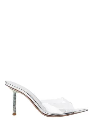 LE SILLA Bella 120mm Crystal-embellished Sandals - Silver