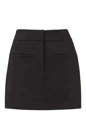 Veronica Beard Elara Mini Skirt - Black