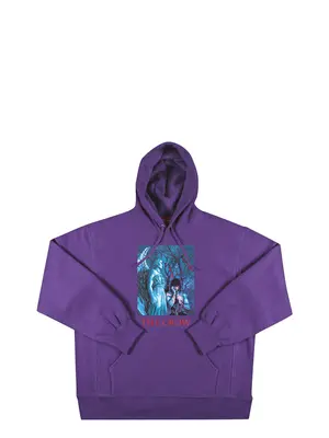 Supreme X The Crow Hooded Sweatshirt - Purple