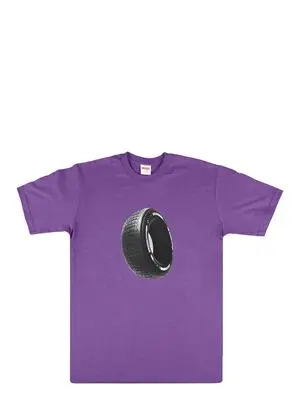 Supreme Tire Tee - Purple