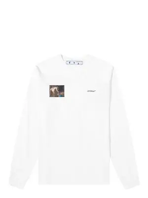 Off-White Caravaggio Angel Long-sleeve Tee - White